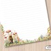 Toadstool Bear Printed Letter Writing Paper Set, Notepaper Set ...