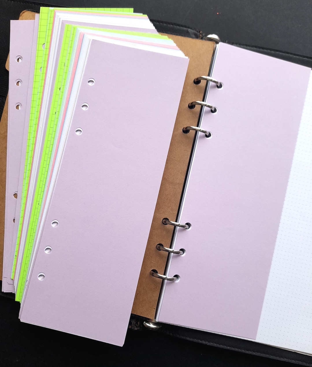 A5 Planner Paper Refills: To-do List Strips, Mixed Styles (40 Sheets, 6 ...
