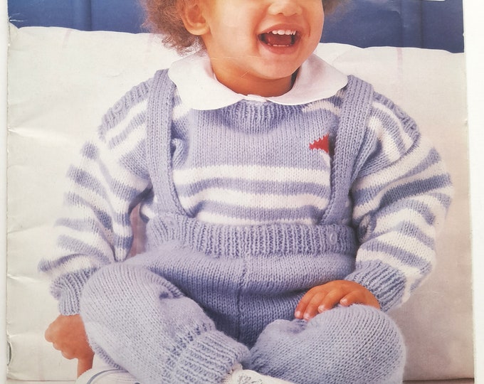 Sirdar Continental Kids Knitting Pattern Booklet No. M186, 8 Complete ...