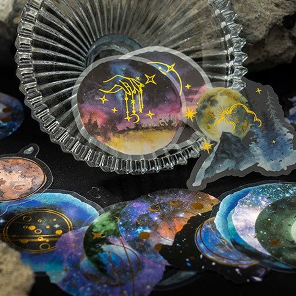 Night Sky Stickers - Etsy