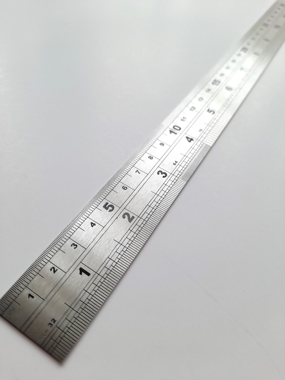 Medidas De La Regla En Pulgadas Nuevo Diseñador, Regla De Medición