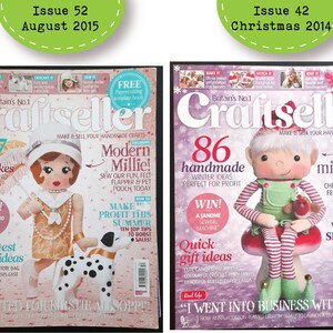 Craft Seller Magazine, Back Issues From 2014-15, Choice of Editions ...