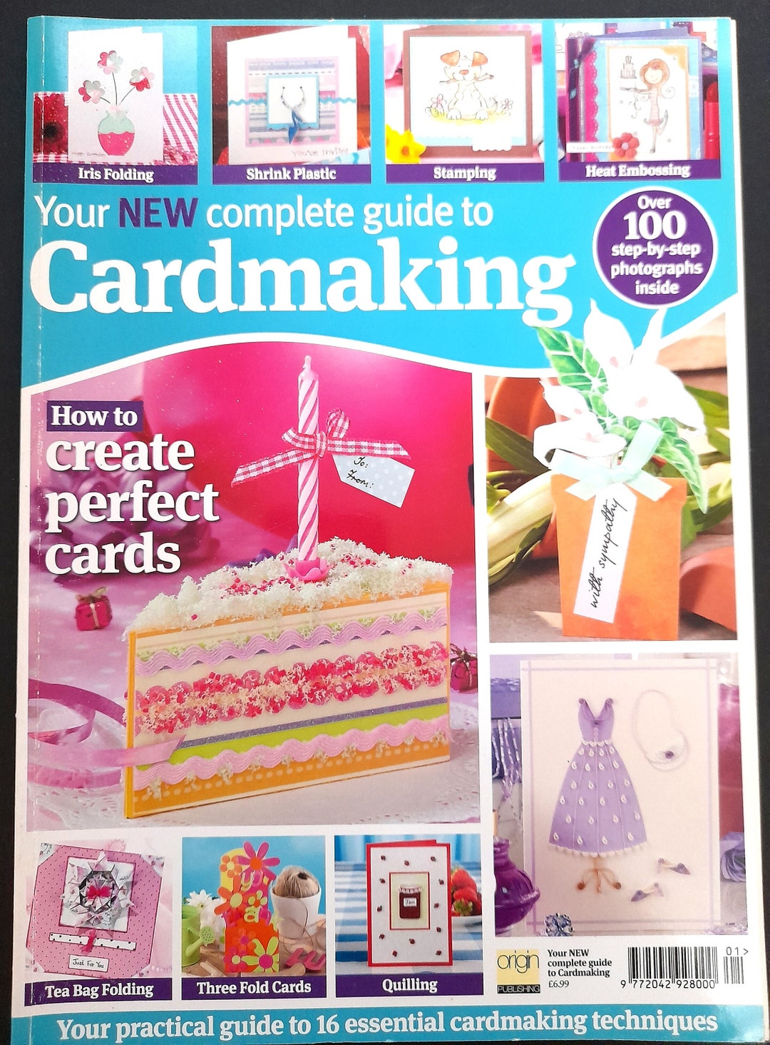 Complete Guide to Cardmaking Book, Project Booklet, With Step-by-step Instructions and ...