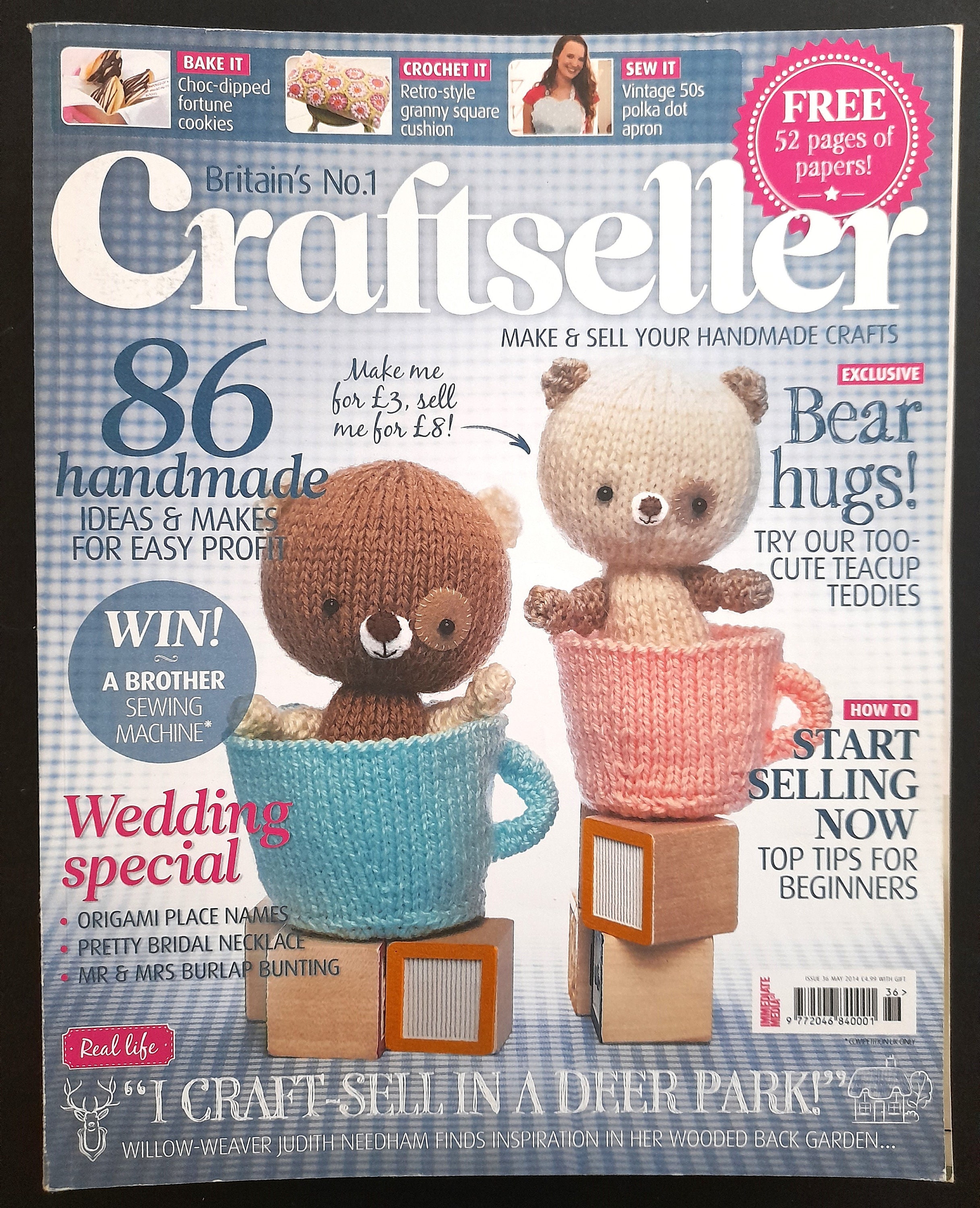 Craft Seller Magazine, Back Issues From 2014-15, Choice of Editions ...