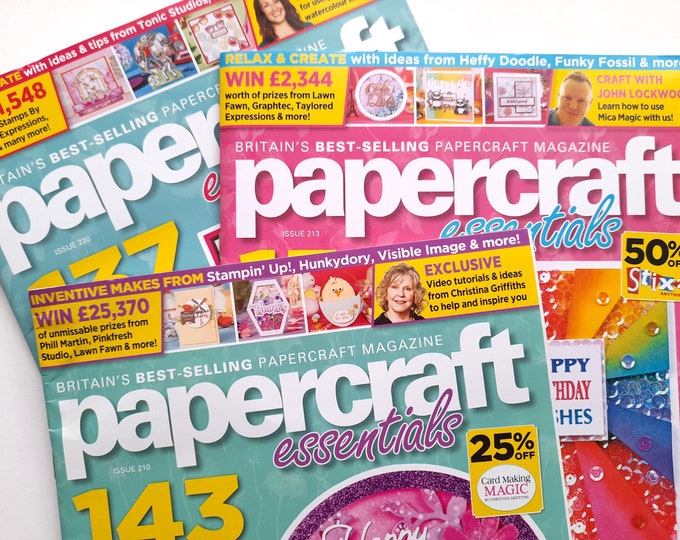 Practical Crafts & Cardmaking Magazine, Back Issue, With Step-by-step ...
