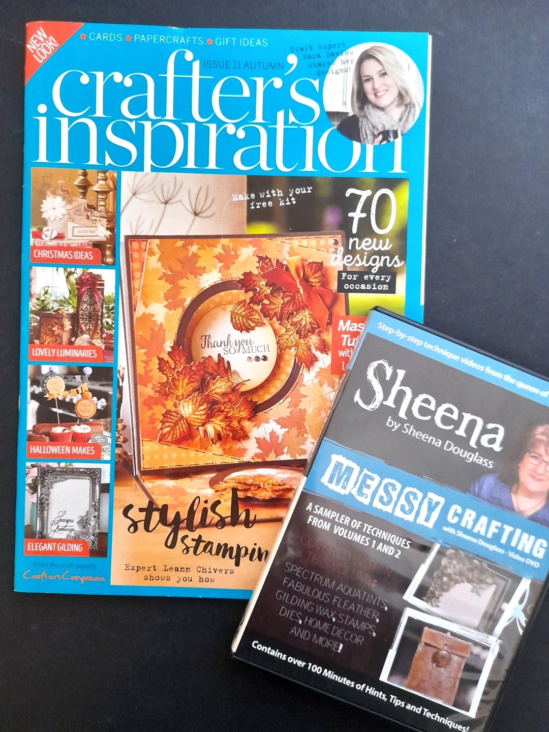 Crafter's Inspiration Magazine, Back Issue, With Step-by-step ...