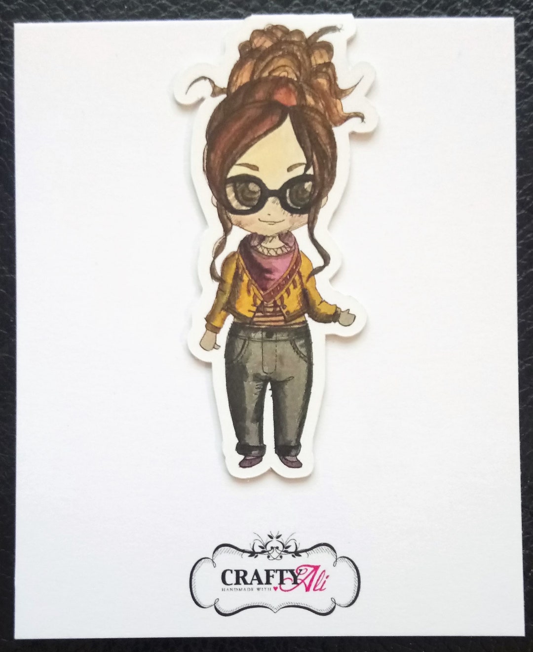 Magnetic Page Marker Chibi Girl 6 - Magnetic Bookmark - Magnetic Page ...