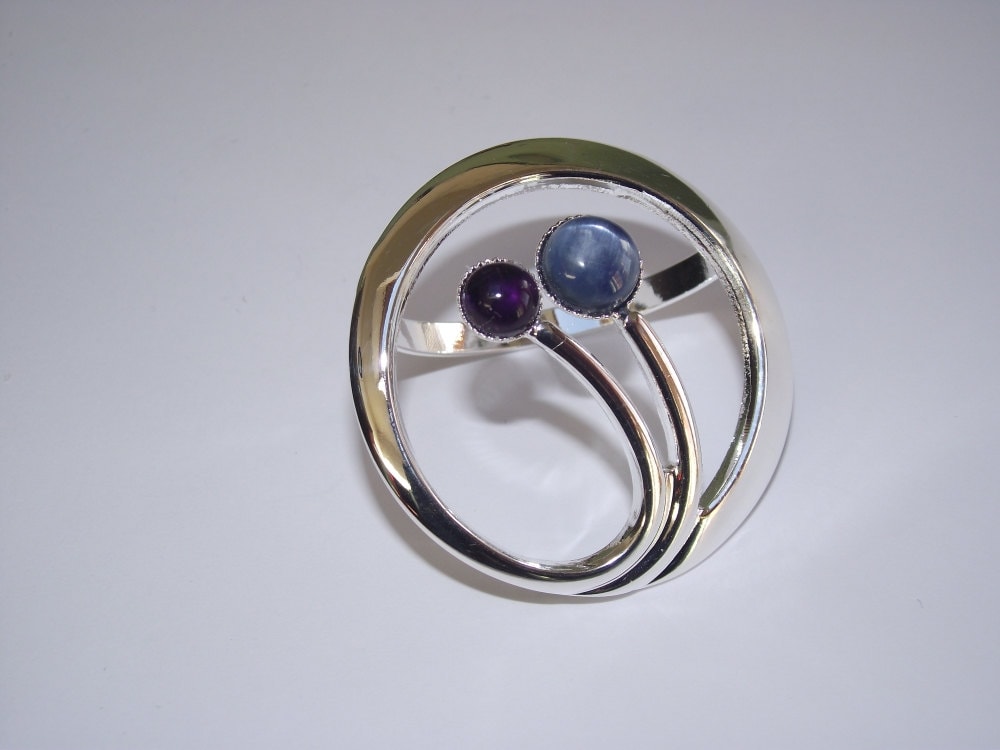 12 Art Deco Scarf Ring - Etsy