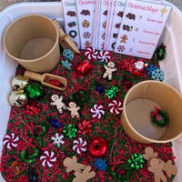 Frozen Sensory Filler, Sensory Bin Filler, Frozen Themed Chick Peas ...