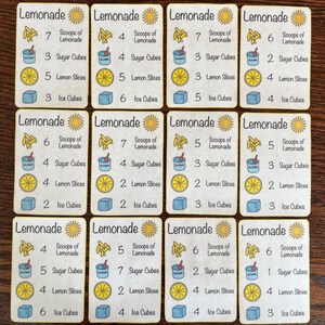 Lemonade Senosry Bin Recipe Cards Digital File ONLY | Instant Download ...
