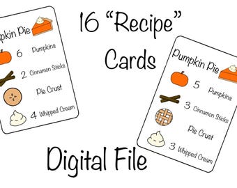 Make a Pumpkin Pie | Sensory Bin | Preschool Fall Unit Study Game ...