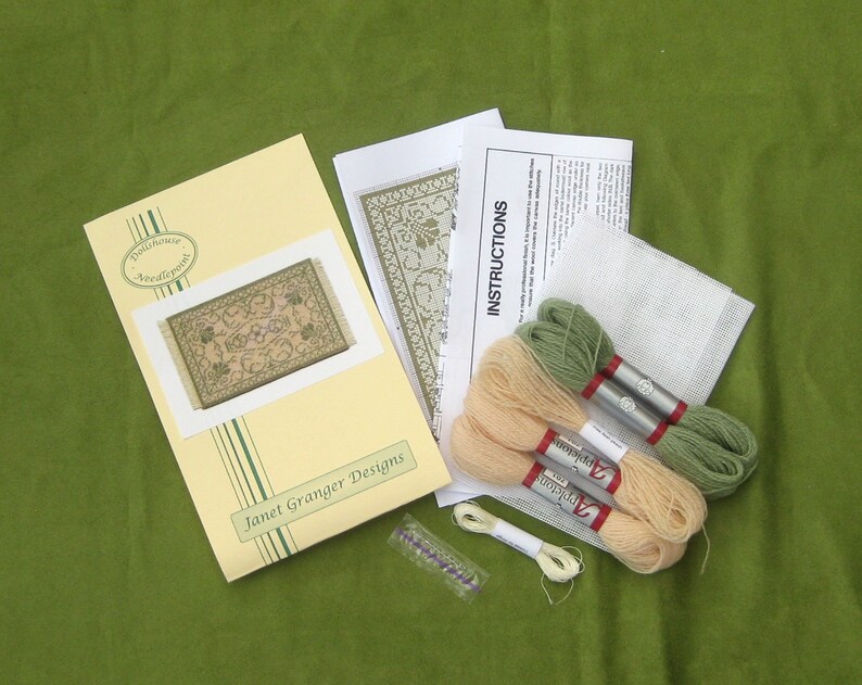 Dollhouse Miniatures Rug KIT Doll House Rug for 1:12 Scale - Etsy