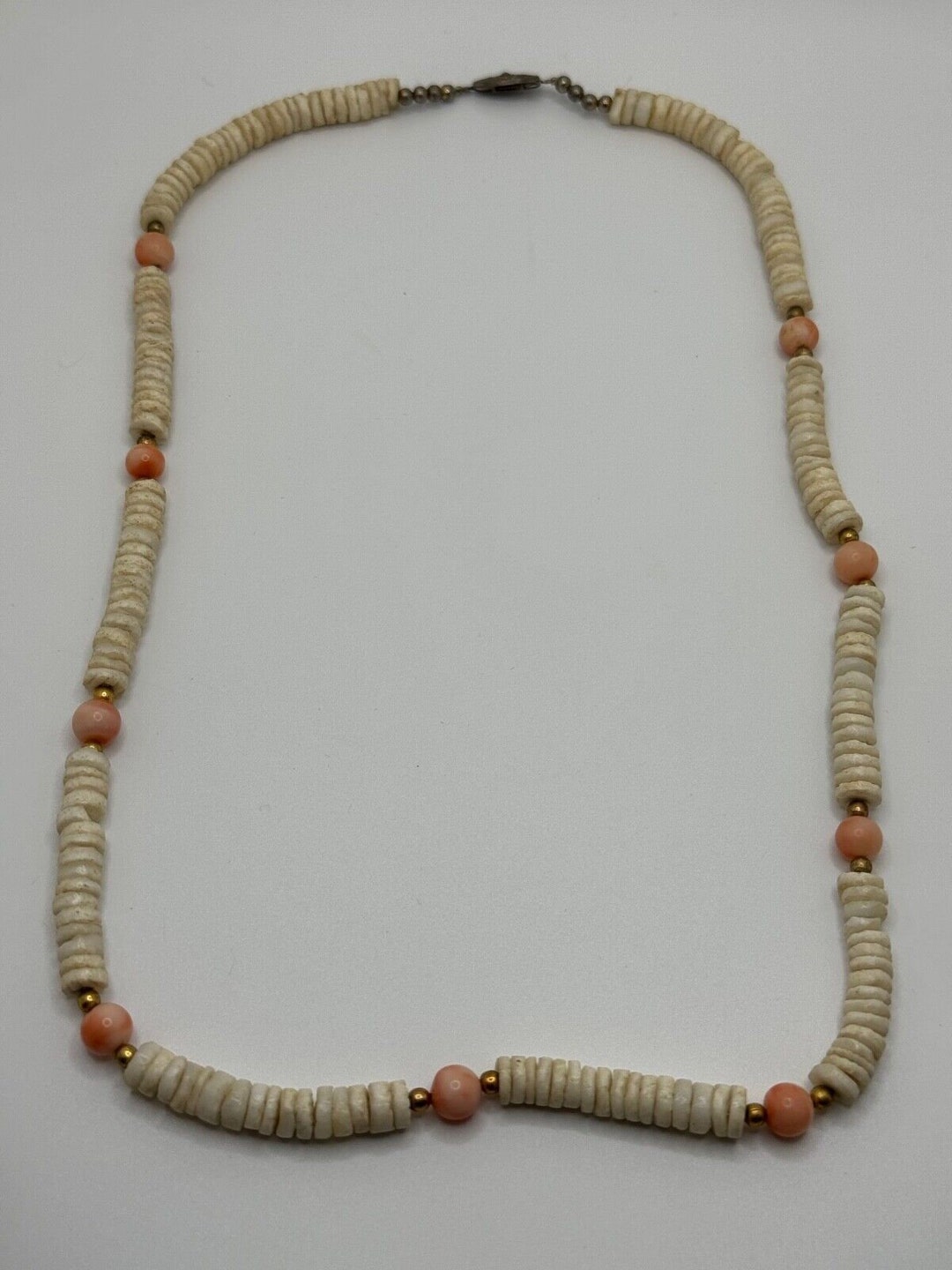 24" Vintage Rare Puka Shell Necklace ~ 24 Inches - Etsy