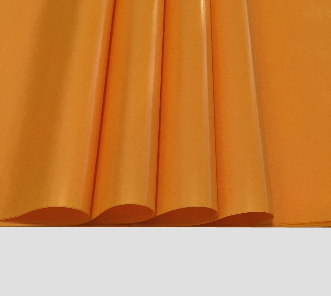 Single Sheet of Golden Yellow Translucent Wax Paper for Making Waldorf ...
