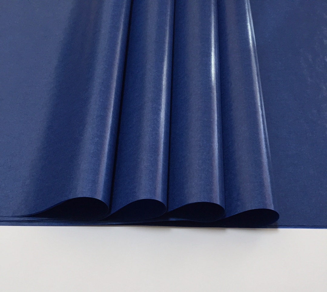 Single Sheet of Dark Blue Translucent Wax Paper for Making - Etsy