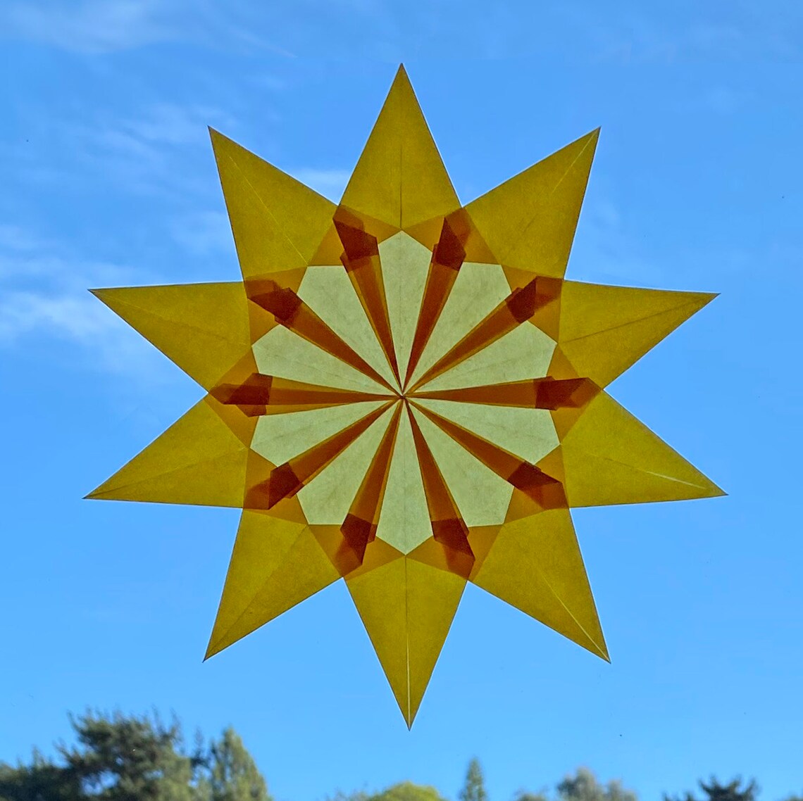 Tutorial, Instructions for Making a Window Star, Sun Catcher, Waldorf ...