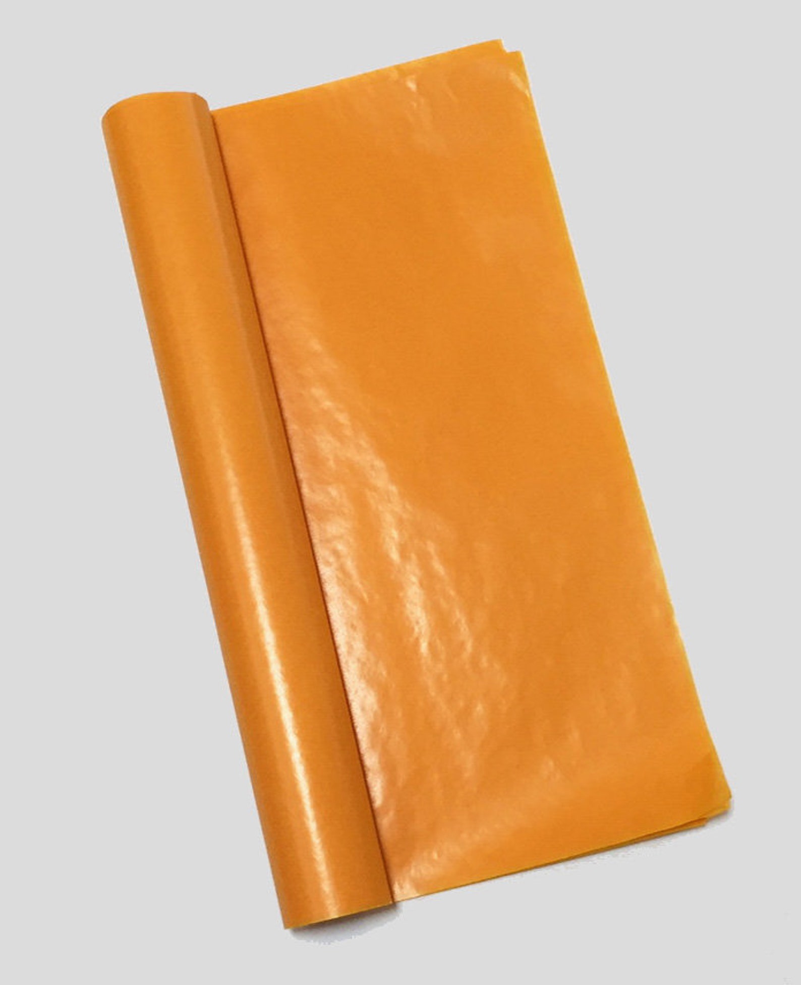 Single Sheet of Golden Yellow Translucent Wax Paper for making | Etsy