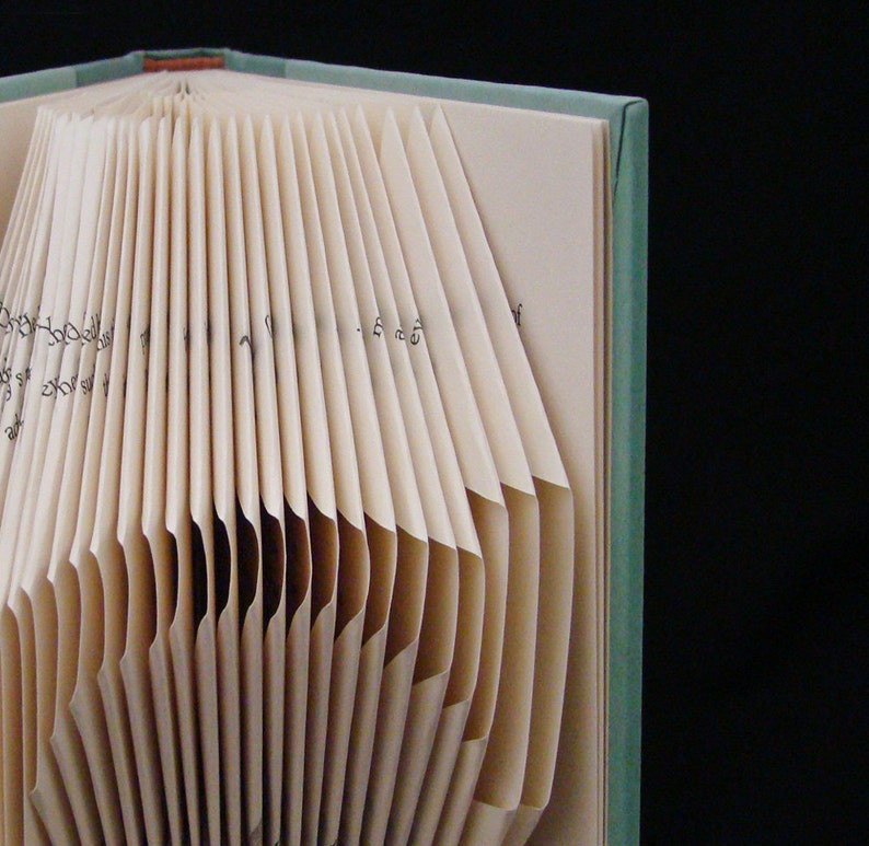 C Monograms Folded-book Art Sculpture - Etsy
