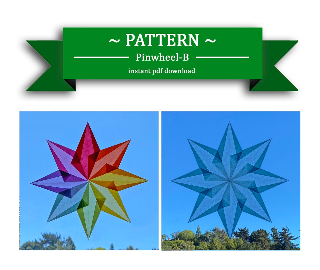 Tutorial, Instructions for Making a Window Star, Sun Catcher, Waldorf ...