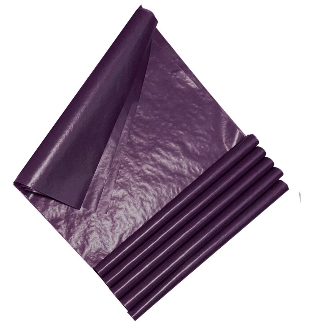 20 Sheets of Purple Translucent Wax Paper for Making Waldorf Stars ...
