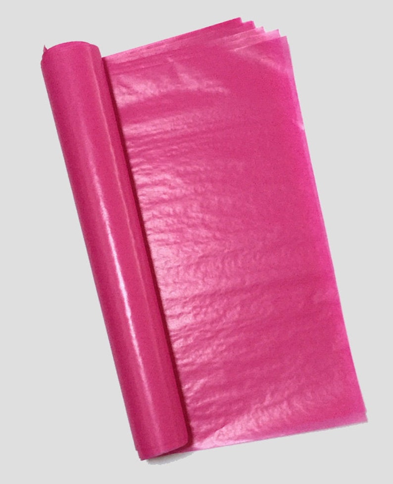 Single Sheet of Pink Translucent Wax Paper for Making Waldorf Stars ...