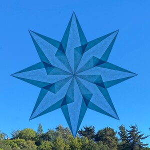 Tutorial, Instructions for Making a Window Star, Sun Catcher, Waldorf ...