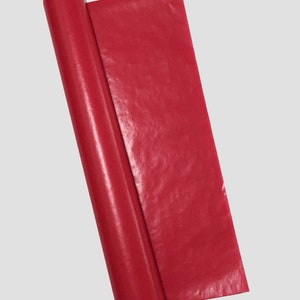 20 Sheets of Red Translucent Wax Paper for Making Waldorf Stars ...