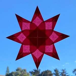 20 Sheets of Red Translucent Wax Paper for Making Waldorf Stars ...