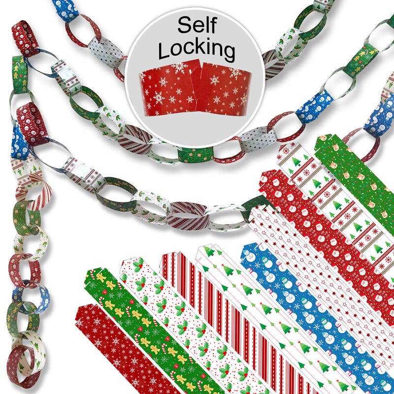 Christmas Loop Garland - Etsy