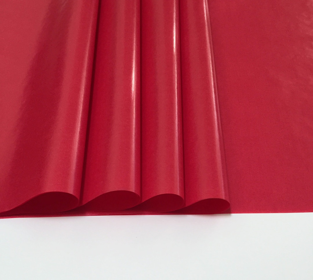 Single Sheet of Red Translucent Wax Paper for Making Waldorf Stars ...