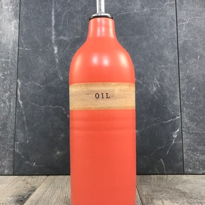 Custom Order/made to Order - Customizable Oil Bottles - Stoneware Oil ...