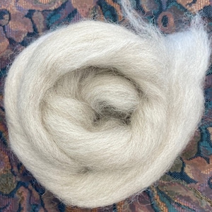 NZ Corriedale Wool Roving -4 Natural Undyed Colors Assortment - Etsy