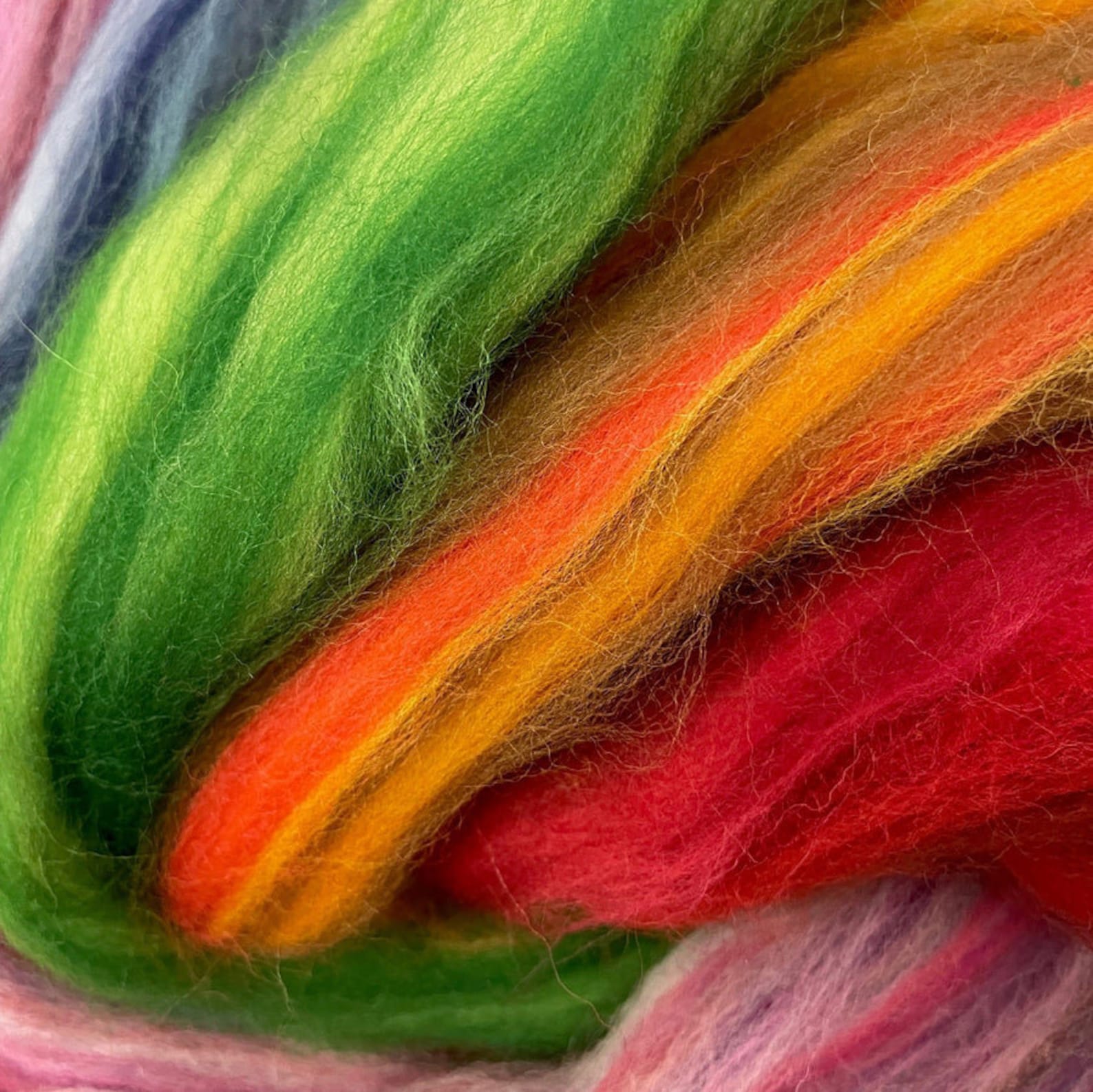 100% Merino Wool Roving COLOR BLENDS - Etsy