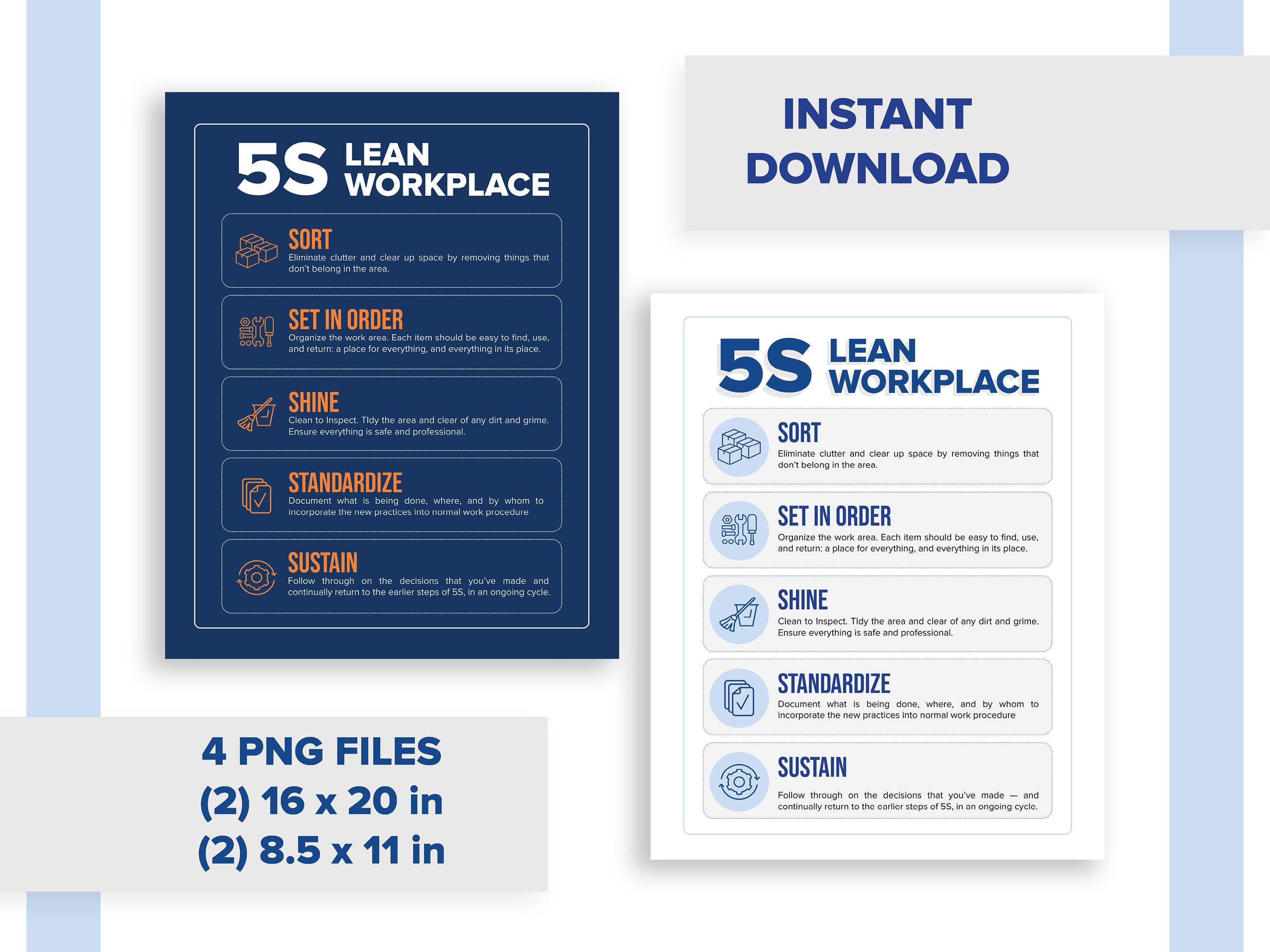 5S Lean Workplace | Digital Download - Etsy