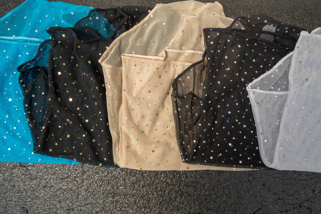 Sparkle Net Costume Body Stocking Pull up Style - Etsy