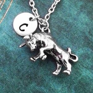 Bull Necklace Bull Jewelry Bull Gift Bullfighting Gift Spanish Jewelry ...