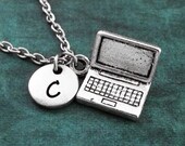 Laptop Necklace SMALL Computer Necklace Technology Necklace - Etsy