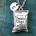 Potato Chips Necklace Bag of Potato Chips Jewelry Potato Chips Bag ...