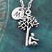 Apple Tree Necklace SMALL Newton's Apple Tree Jewelry - Etsy