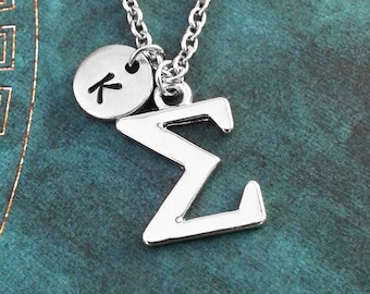 Sigma Symbol Jewelry - Etsy