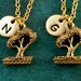 Bonsai Tree Necklace SET of 2 Bonsai Charm Necklaces Cherry Blossom ...