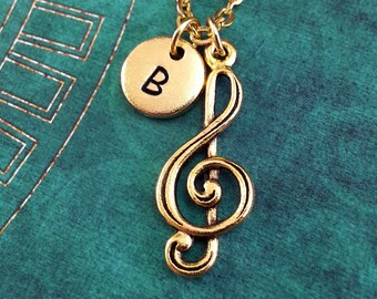 Gold music note | Etsy
