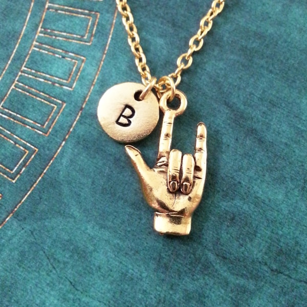 Deaf Necklace - Etsy