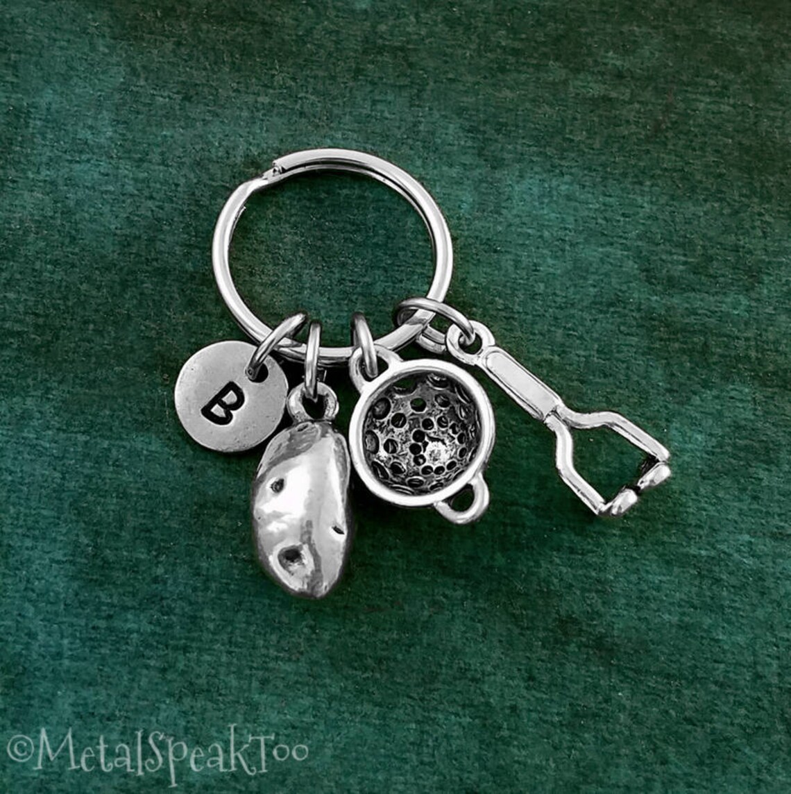 Potato Necklace SMALL Potato Charm Necklace Potato Jewelry Potato ...