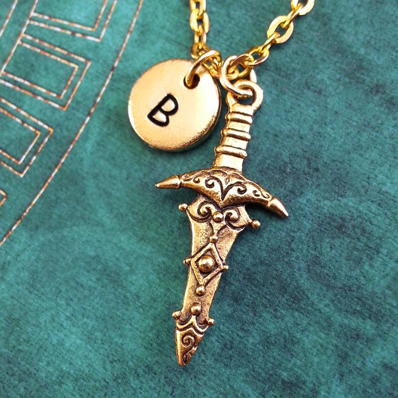 Dagger Necklace - Etsy
