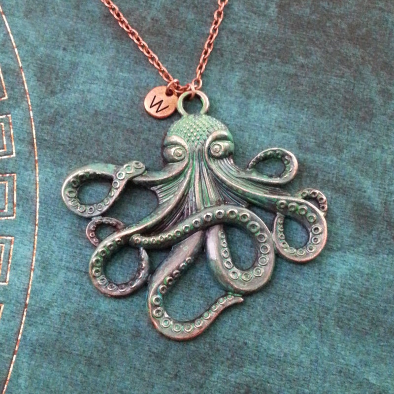 Octopus Jewelry - Etsy