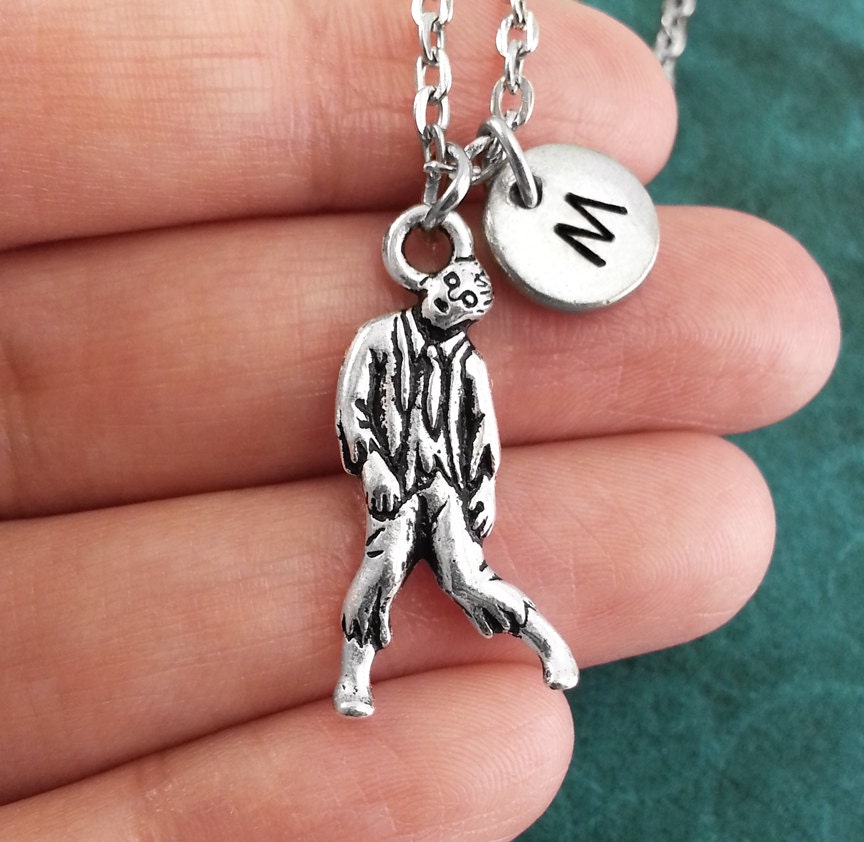 Zombie Necklace Zombie Jewelry Personalized Jewelry Zombie - Etsy