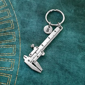 Vernier Caliper Necklace LARGE Caliper Charm Necklace Caliper Jewelry ...