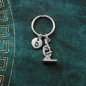 Microscope Necklace SMALL Microscope Charm Necklace Scientist Necklace ...