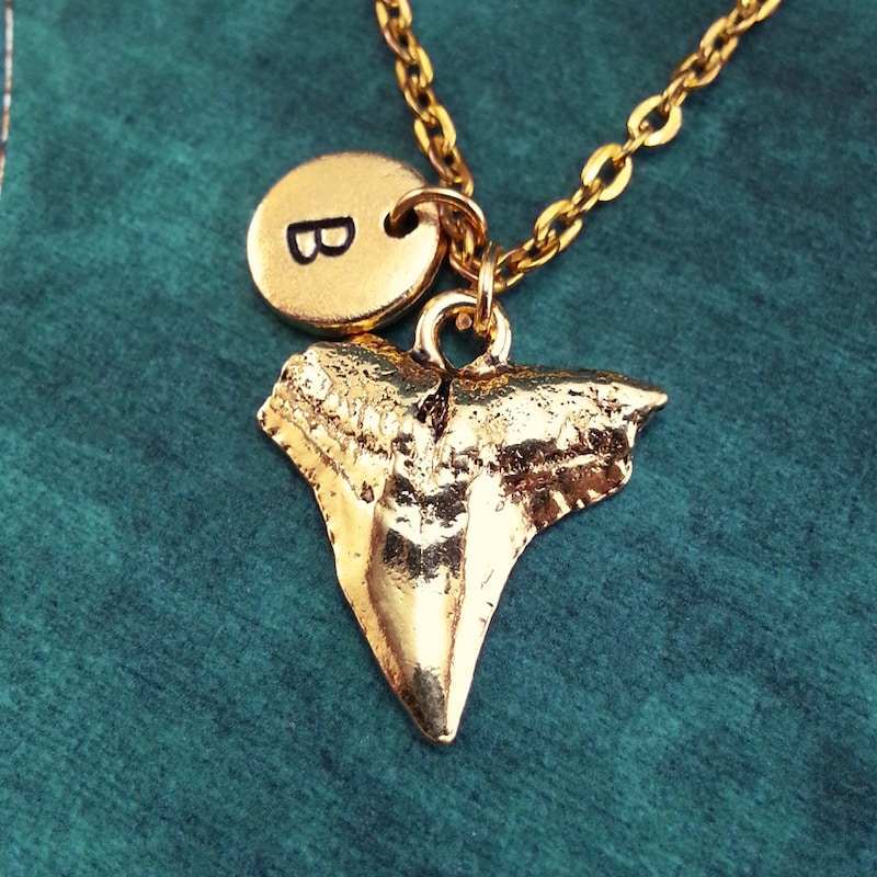 Shark Tooth Necklace - Etsy UK